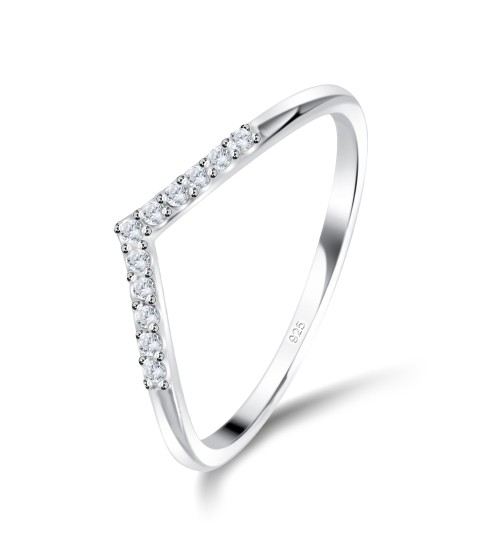 Silver Princess Ring Designed NSR-4062